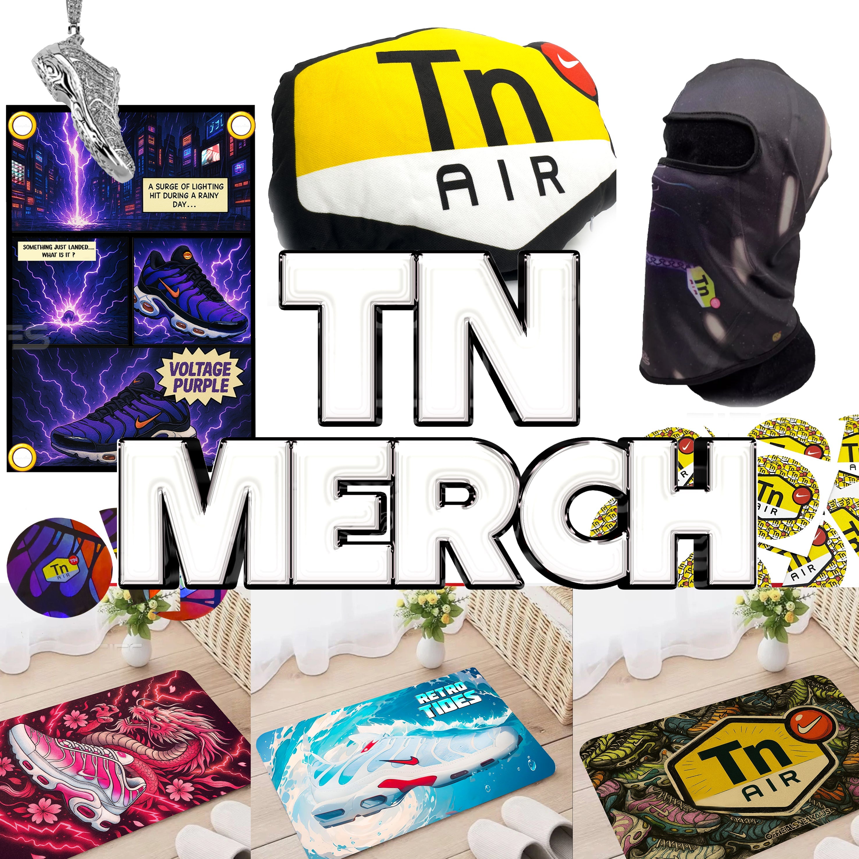Shop Nike Air Max Plus TN Merchandise Accessories Posters & More