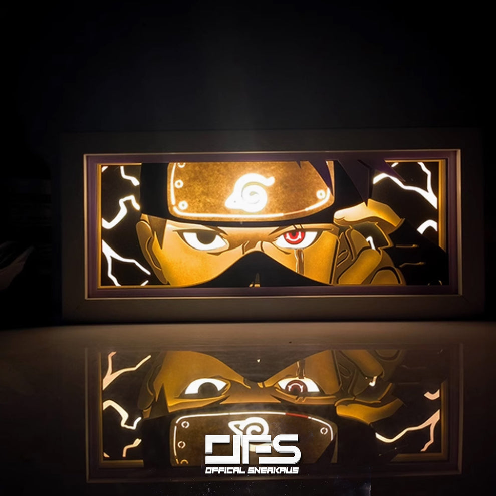 Frame Anime Night Light Box : NARUTO Anime Light Lamp Box Kakashi ...